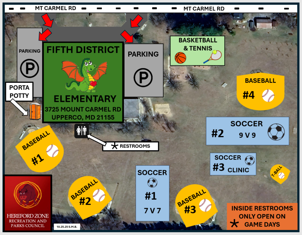 Playing field maps – Prettyboy Rec